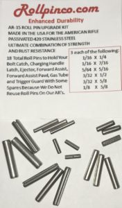 AR-15 Roll Pin Upgrade Kit